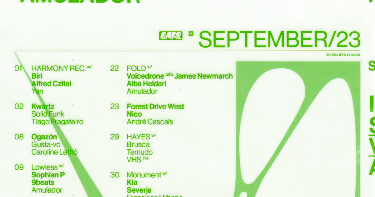 ISOTOOP - Shoal + Vand + Amulador at Gare Porto, Porto