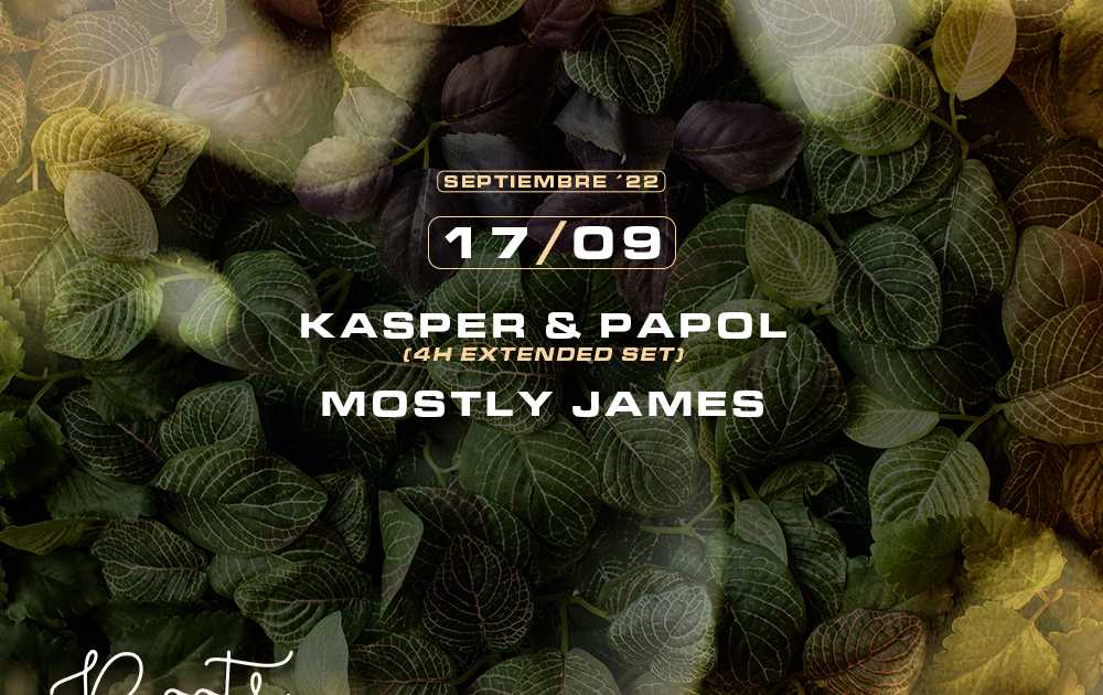 Roots with Kasper & Papol (Extended 4h Set), Mostly James at Goya ...