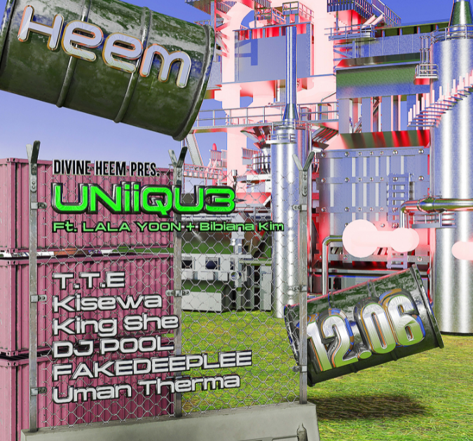 Divine Heem Pres. UNiiQU3 at Cakeshop, Seoul