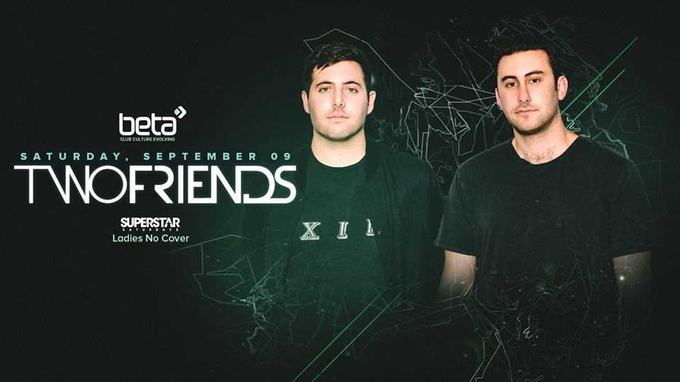 Two Friends at Beta Nightclub, Denver