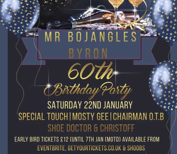 Birthday Bash in Celebration of Byron Bojangles bij Bojangles Brasserie ...