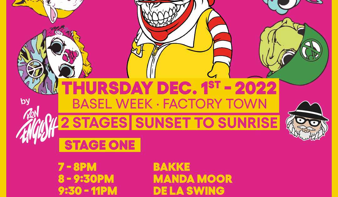 elrow Delusionville × Basel Week 2022 at Factory Town, Miami