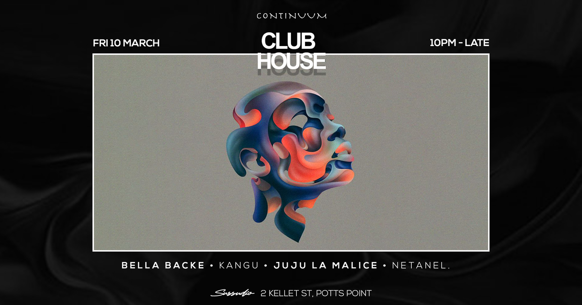 ClubHouse II x Sussudio bei Sussudio, New South Wales