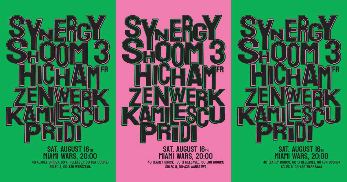 Synergy Shoom 3 at Miami Wars, Warsaw