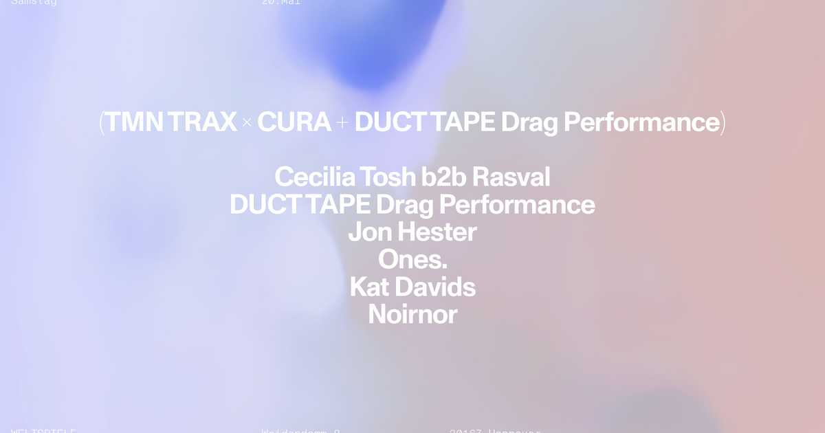 TMN TRAX x CURA + DUCT TAPE Drag Performance at Weltspiele, Hannover