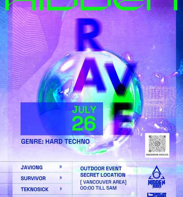 Hidden Rave at TBA, Vancouver
