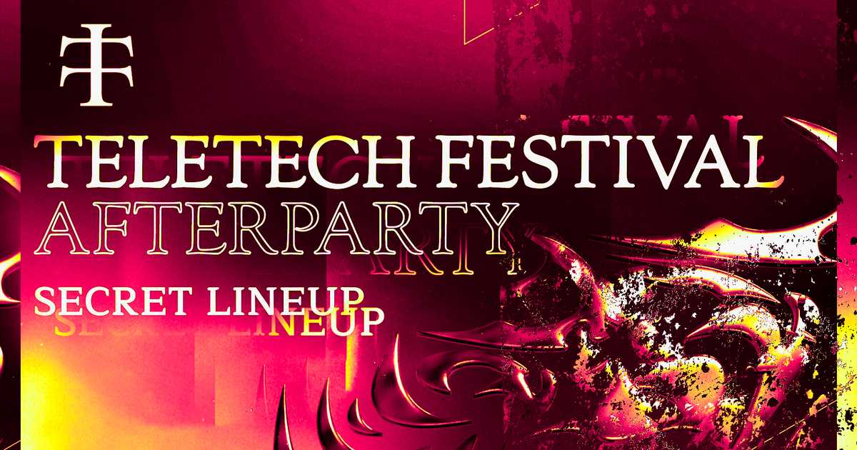 TELETECH FESTIVAL — AFTERPARTY at BEC Warehouse, Manchester