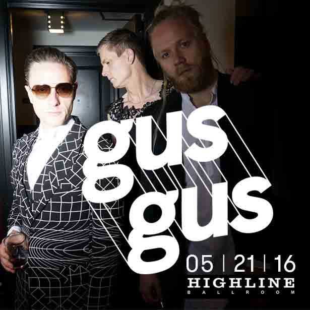 Gusgus em Highline Ballroom, New York City