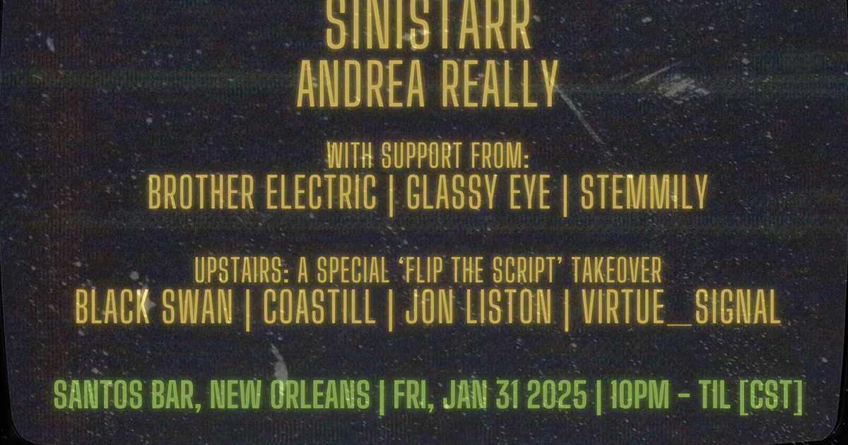 Sinistarr, ANDREA REALLY - NEW ORLEANS at Santos, New Orleans