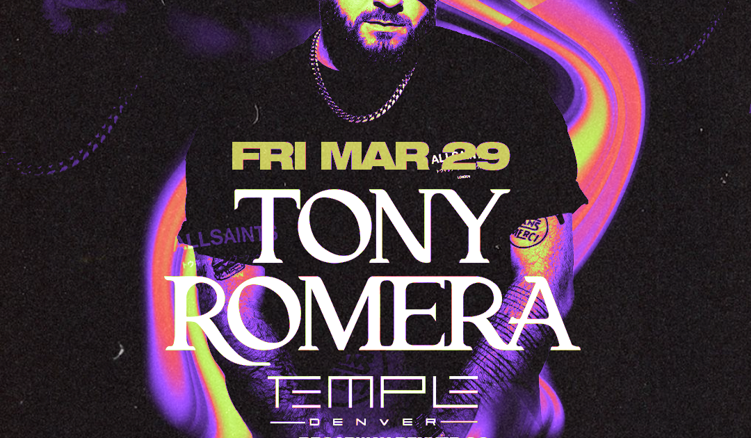 Tony Romera bei Temple Denver, Denver