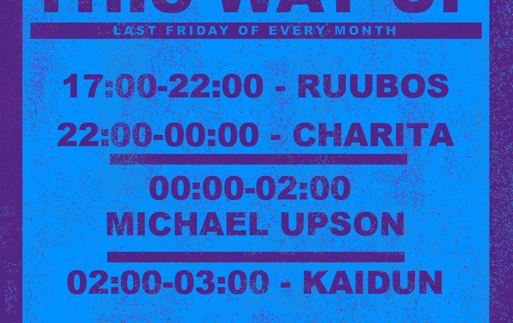 This Way UP - FREE PARTY Michael Upson & Residents at Sheaf St, Leeds