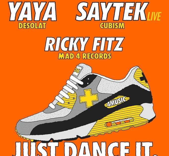 [Post-Poned] United with Yaya, Saytek and Ricky Fitz em Basing House ...