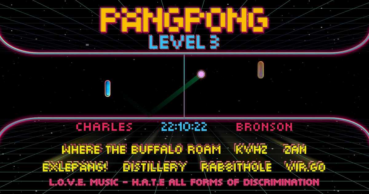 PÄNG PONG 3.0 at Charles Bronson, Saxony-Anhalt