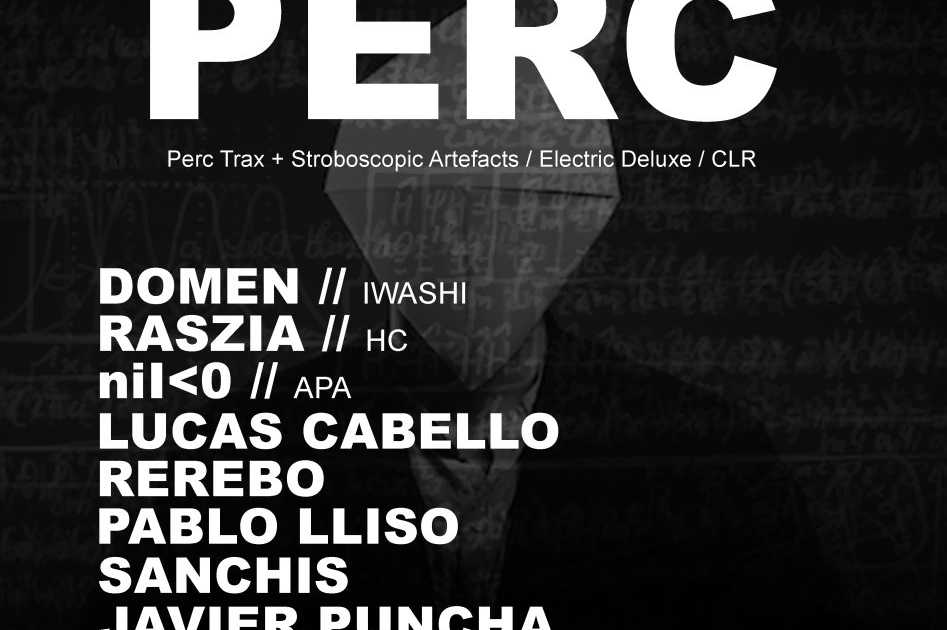 Reise Spain y Ágora Club presentan: Perc Dom en Agora Club Valencia, Este
