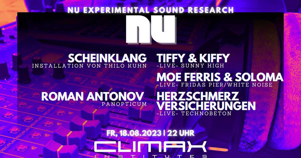 nu • new experimental sound research at Climax-Institutes, Stuttgart