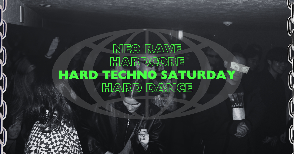 HARD TECHNO - SATURDAY at Atelier Space Itaewon, Seoul