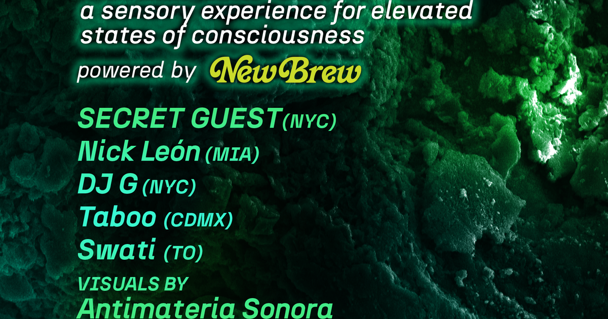Ephemera presents: AuraDance ~ Powered by New Brew at TBA, Miami