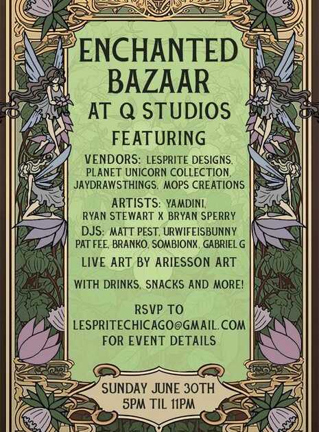 ENCHANTED BAZAAR at TBA - Logan Square, Chicago