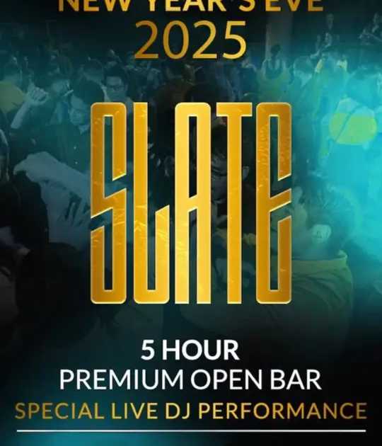 Slate New York New Years Eve at Slate, New York City