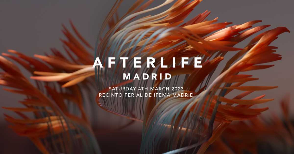 *SOLD OUT* AFTERLIFE Madrid - SATURDAY at IFEMA, Madrid