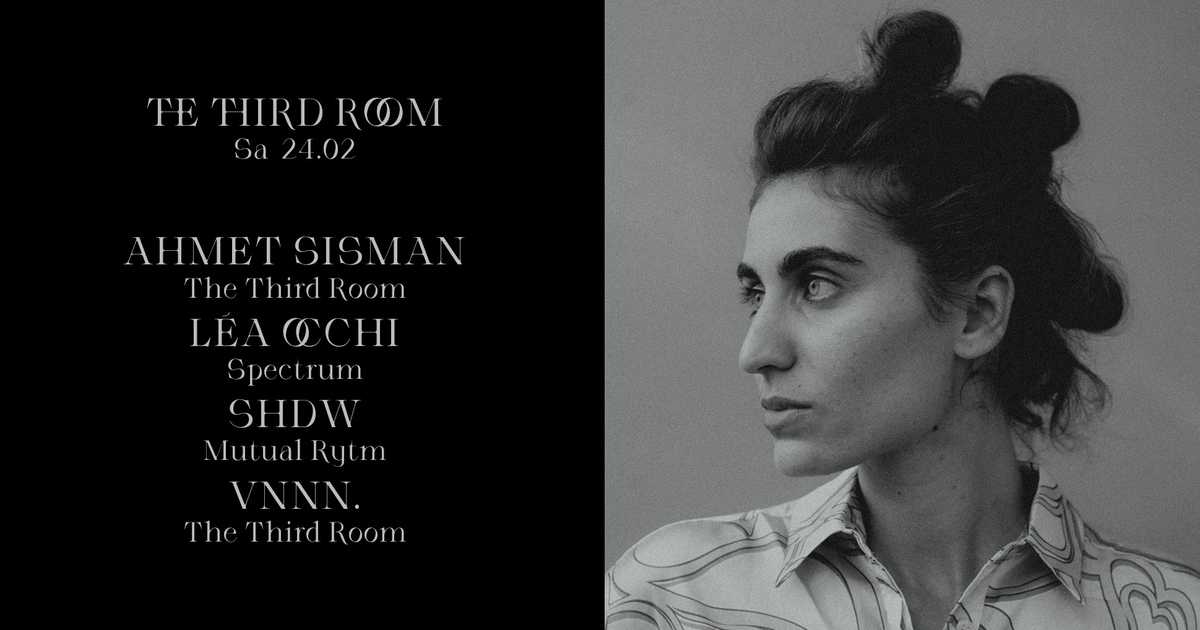 The Third Room with Ahmet Sisman, Léa Occhi, SHDW & VNNN en Gewölbe, Colonia