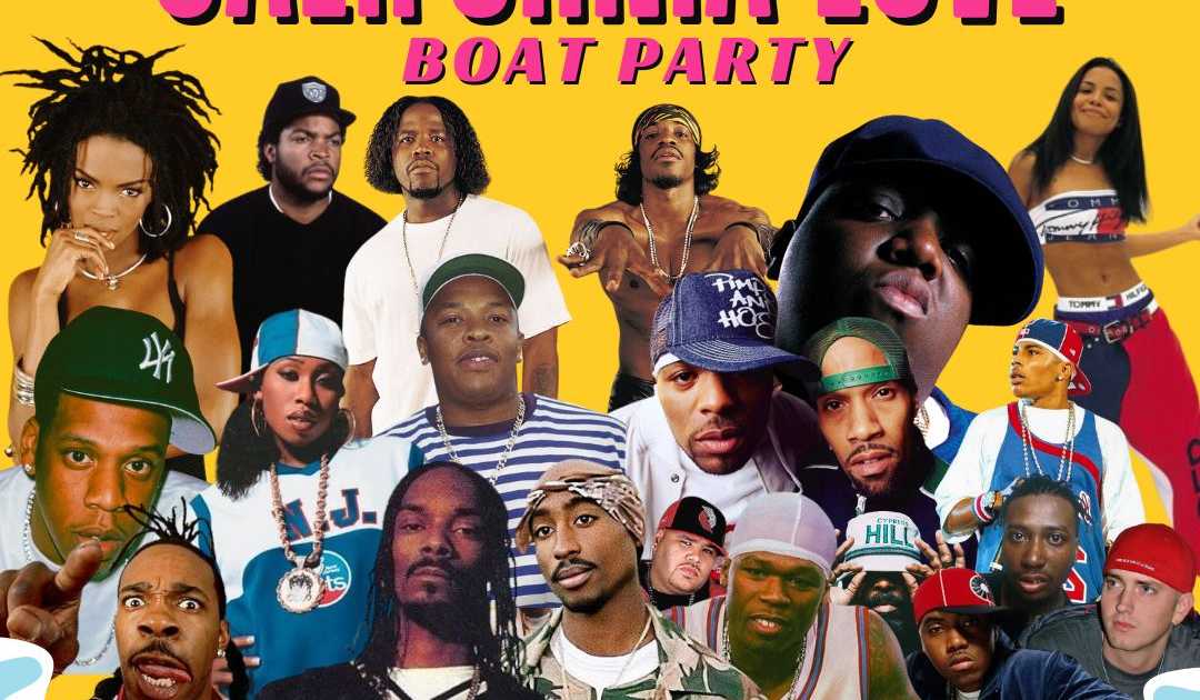 California Love - Old School Hip Hop & RnB Boat Party (Budapest) at A38 ...