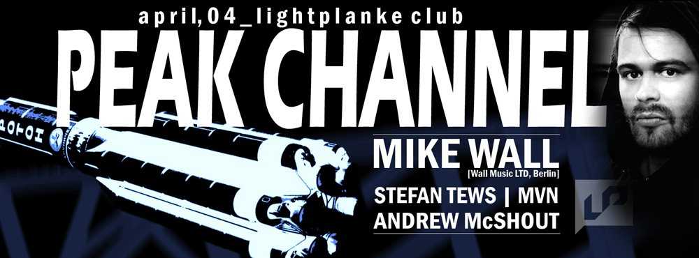 Peak Channel with Mike Wall em Lightplanke Club, Bremen