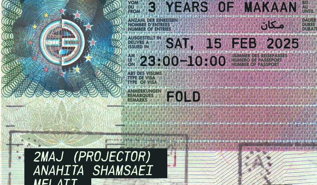 Celebrating 3 Years of Makaan - مکان at FOLD, London
