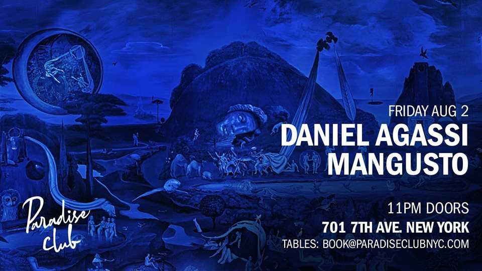 Daniel Agassi / Mangusto at Paradise Club, New York City