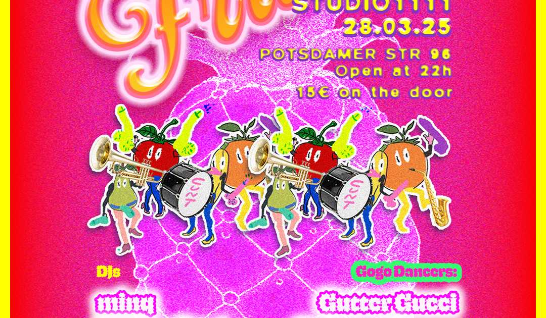 FRUITY at Studio 1111, Berlin