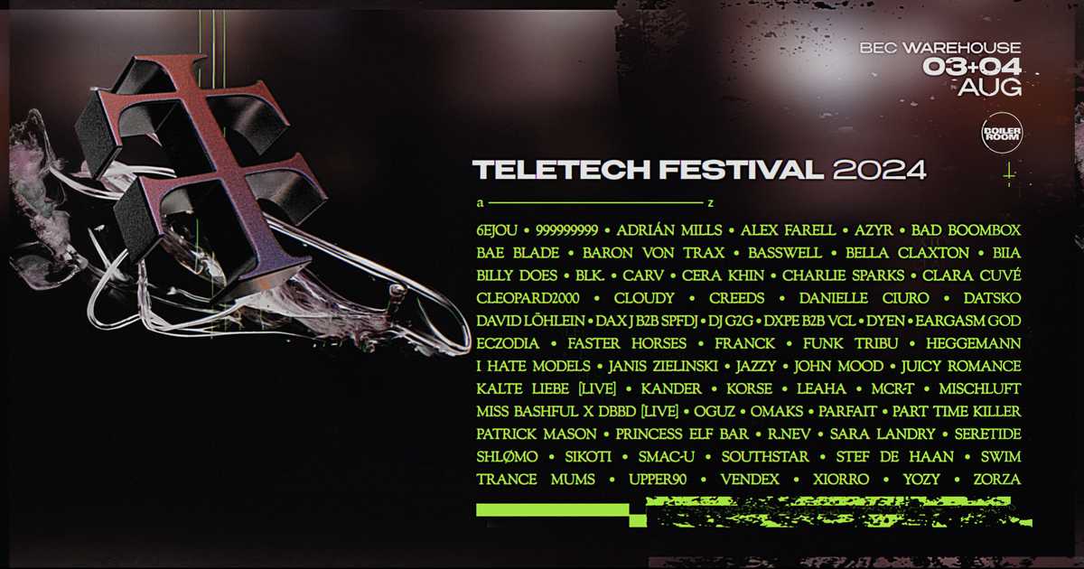 Teletech Festival 2024 bij BEC Warehouse, Manchester