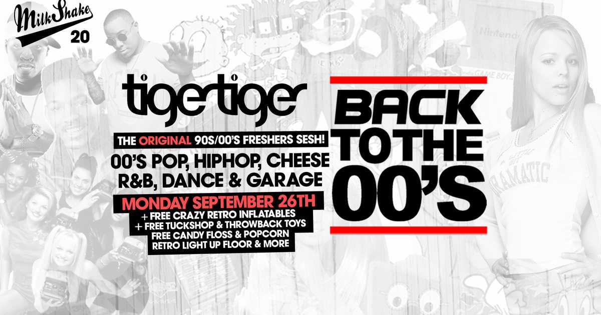 Back to the 90s Throwback Rave at Tiger Tiger, London