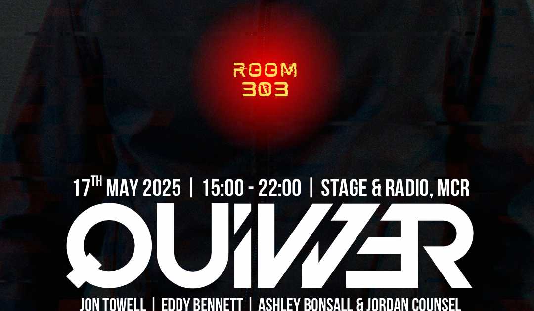 Room 303 presents Quivver - Melotech at Stage and Radio, Manchester