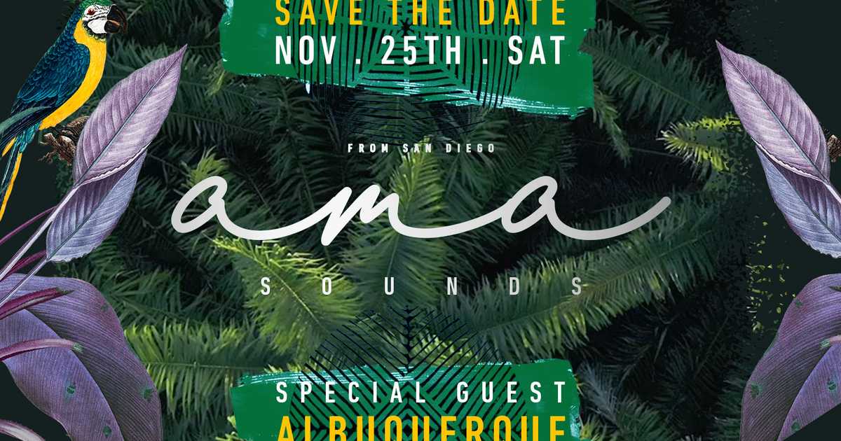 AMA with ALBUQUERQUE (WARUNG BEACH CLUB RESIDENT) at Fishtank, San Diego