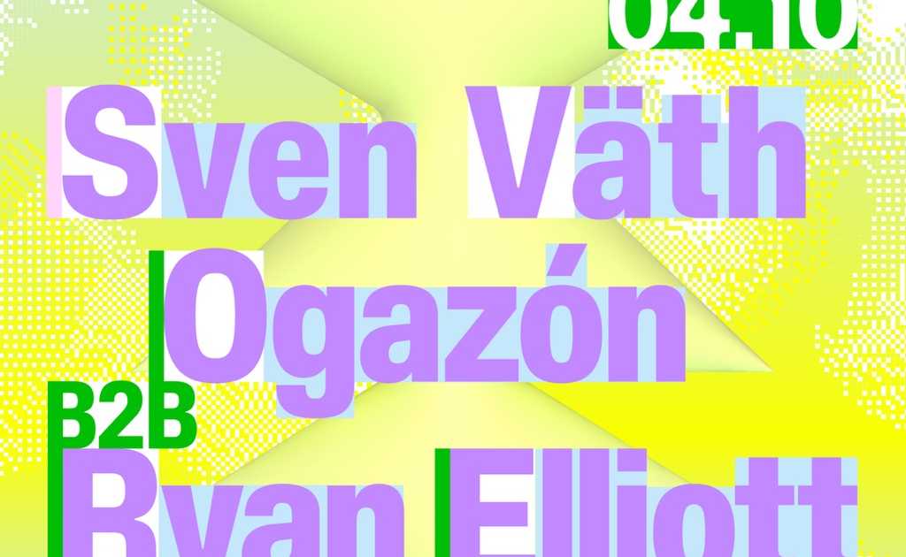 // SOLD OUT // SOUNDIT Plaza: Sven Väth, Ogazón b2b Ryan Elliott, ALBAL ...