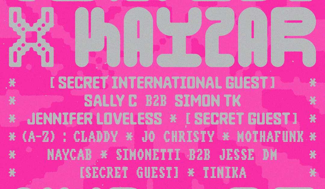 CONFIDE × KAYZAR – N.Y.D. 2025 at The Gasometer Hotel, Melbourne