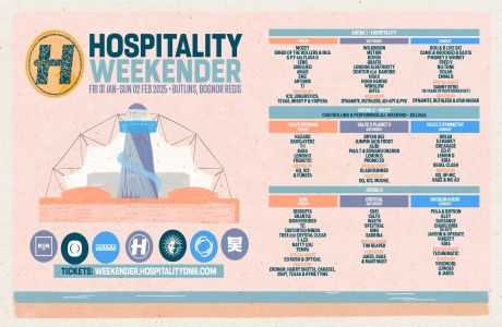 HOSPITALITY WEEKENDER 2025 at Butlins Main Entrance, South + East