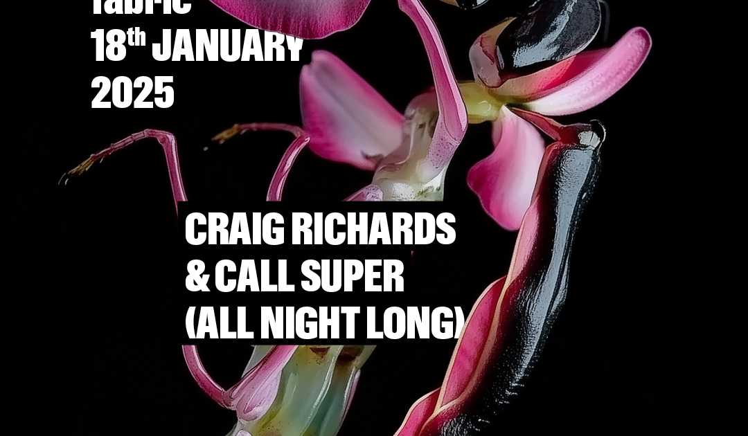 fabric: Craig Richards B2B Call Super at fabric, London