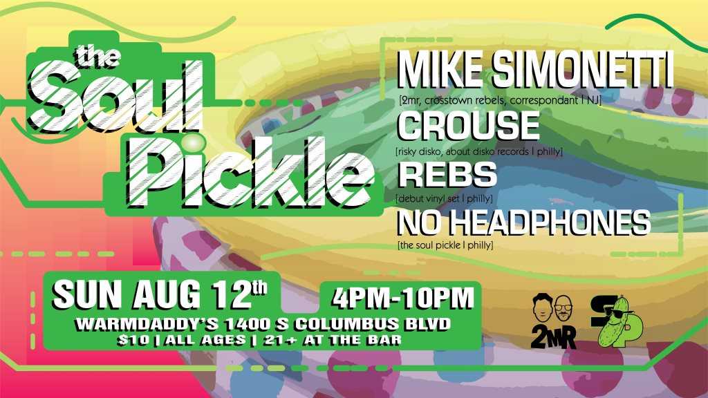 The Soul Pickle with Mike Simonetti en Warmdaddy's, Philadelphia