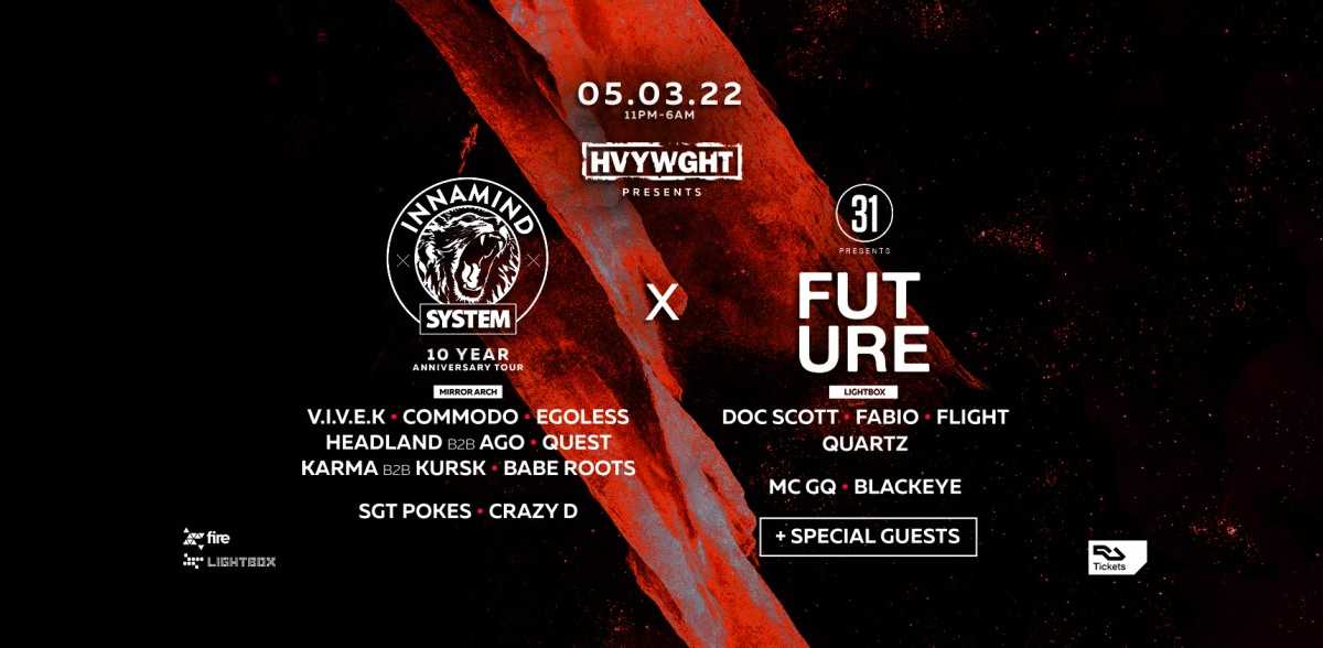 HVYWGHT presents: System x Innamind 10 x 31 Recordings 'Future' at Fire ...