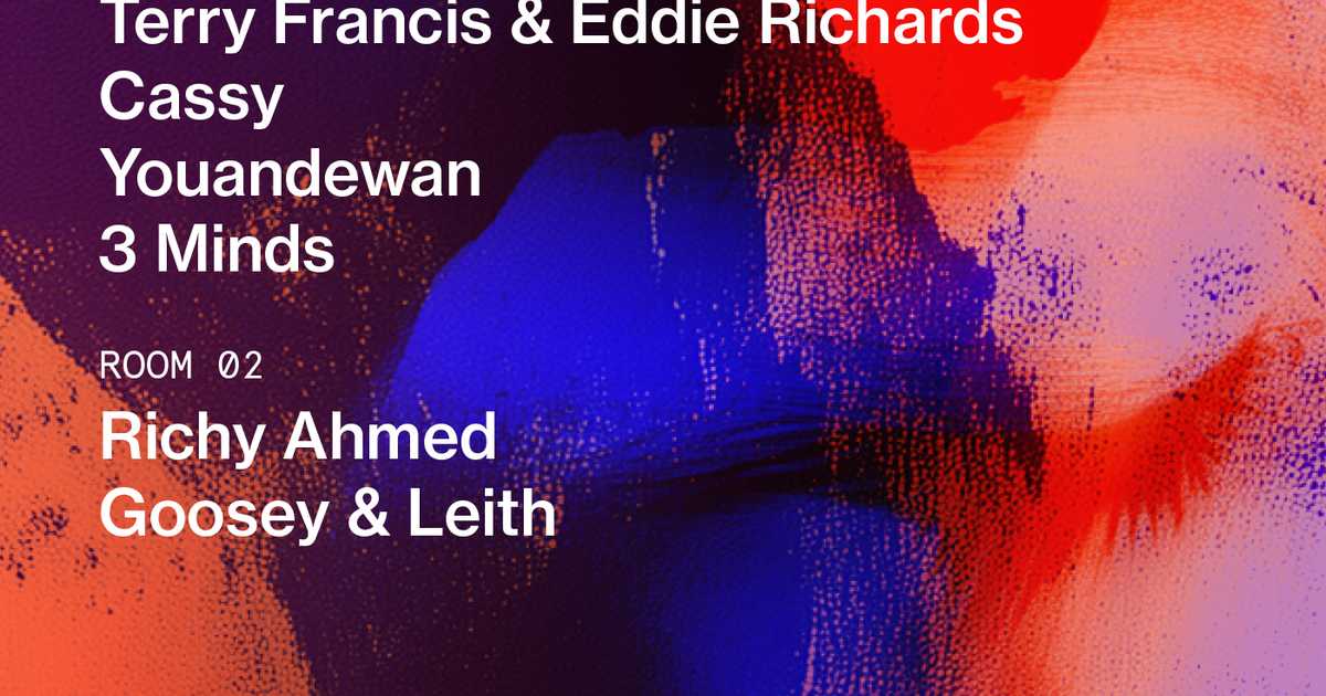 fabric: Richy Ahmed, Terry Francis, Cassy, Eddie Richards, Youandewan ...