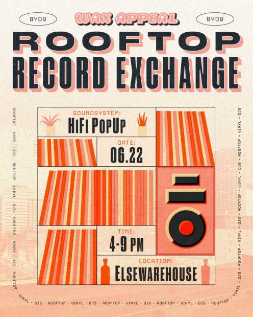 Wax Appeal: Rooftop Record Exchange at Elsewarehouse, Minneapolis/St Paul