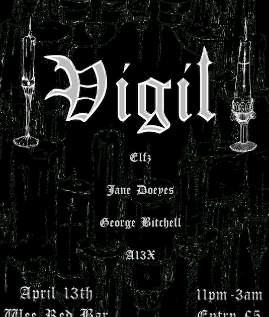VIGIL at The Wee Red Bar, Edinburgh