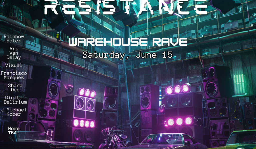 UNDERGROUND RESISTANCE - WAREHOUSE RAVE at TBA - Secret warehouse ...