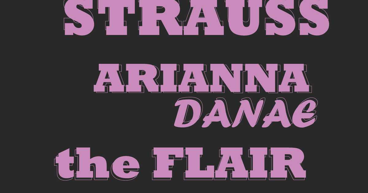 Justin Strauss, Arianna Danae, The Flair en TBA Brooklyn, New York City