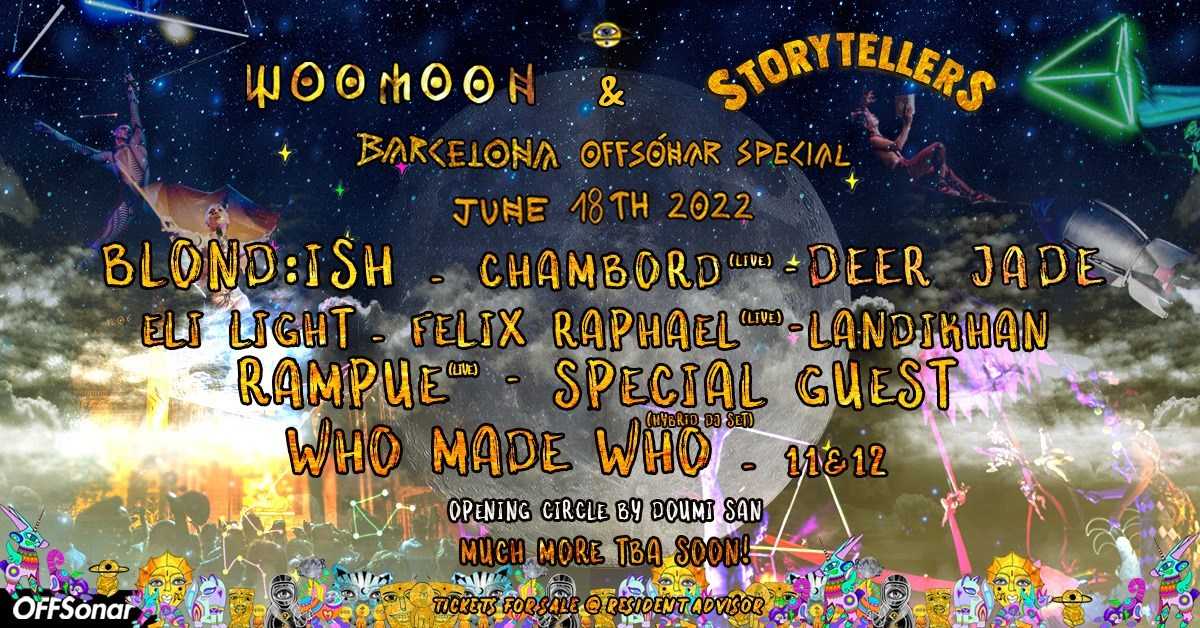 WooMooN & Storytellers OFFSónar 2022 en Poble Espanyol, Barcelona