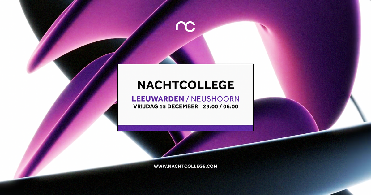 Nachtcollege at Neushoorn, Netherlands