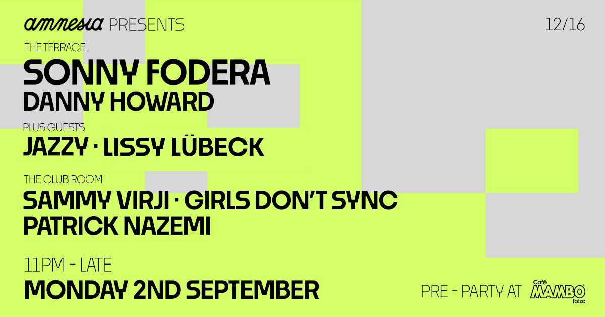 Amnesia Presents at Amnesia Ibiza, Ibiza