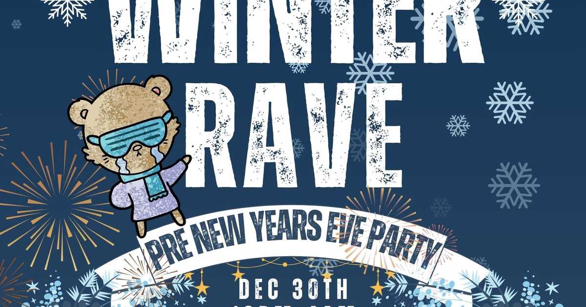 WINTER RAVE (PRE NYE PARTY) at Los Globos, Los Angeles