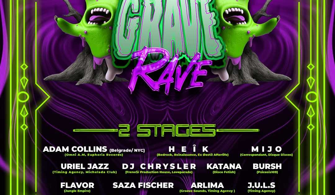 The Grave Rave bij Verdeespina Studios, Mexico-stad